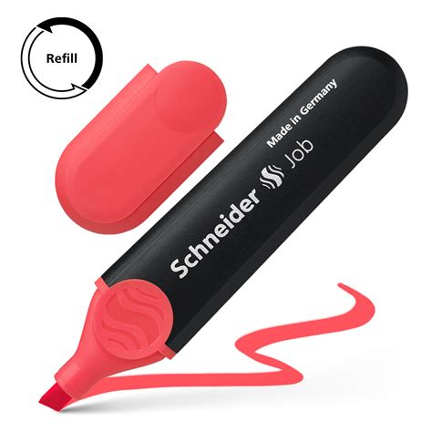 Highlighter Schneider Red University Bookshop