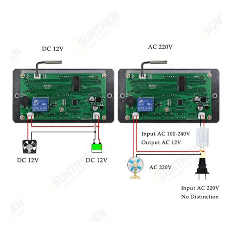 Xh W1327 Special Digital Thermostat Temperature Controller Switch Board For Temperature Control Box