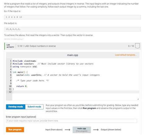 Solved Write A Program That Reads A List Of Integers And Outputs