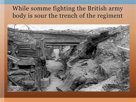 Battle Of The Somme Ww1 Pptx