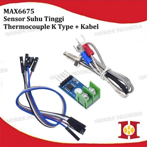Jual Discount Max6675 K Type Thermocouple Temperature Sensor Suhu