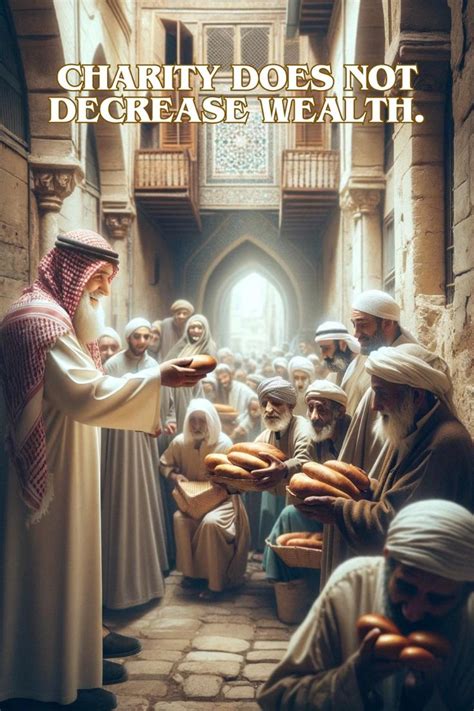 Charity Does Not Decrease Wealth Quran Verses Quran Koran