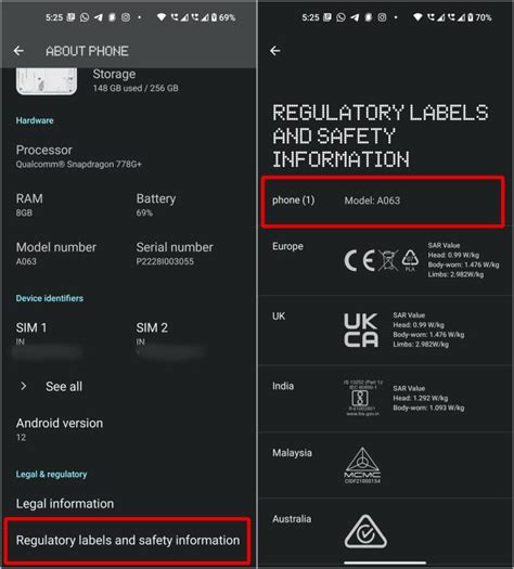 What Android Phone Model Number And Name Do I Have Techwiser