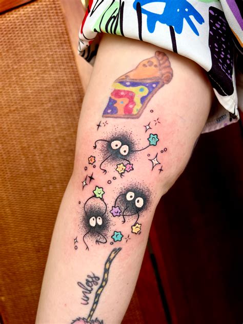 Spirited Away Soot Sprites Tattoo