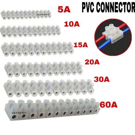 30a Pvc Cable Connector Terminal Block Pvc Terminal Block Wire