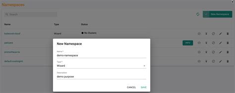 Kop Namespaces Lifecycle Rafay Product Documentation