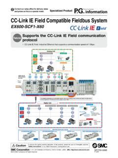 CC Link IE Field Industrial Ethernet That Supports A Cc Link Ie