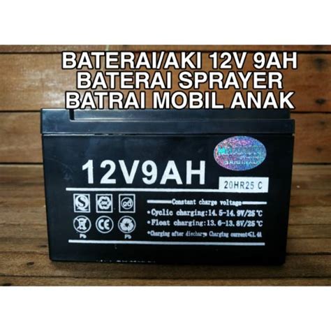 Jual AKI KERING V AH BATERAI SPRAYER ELEKTRIK V AH BATERAI SPRAYER BATERAI MOBIL