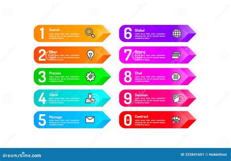 Infographics Creative Concept Business Info Templates Option Data