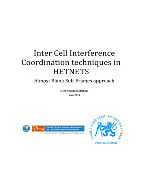 Inter Cell Interference Coordination Techniques In Hetnets