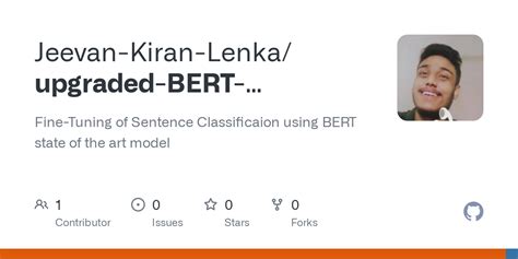 Github Jeevan Kiran Lenka Upgraded Bert Adventure Fine Tuning Of