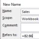 Relative Named Ranges My Online Training Hub