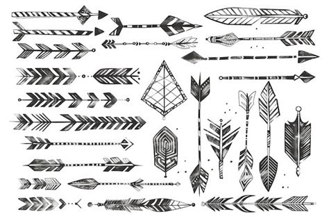 A Collection Of Arrows Pointing Different Directions Great For Illustrating Navigation Or