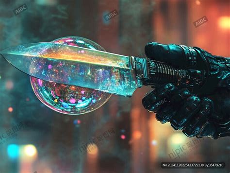 Ai创作图人工智能武器 生物改造人工智能 人工智能安全 赛博庞克 数字化生成的全息图 控制论朋克 科技合成效果 合成炫酷风格 科幻游戏 元宇宙