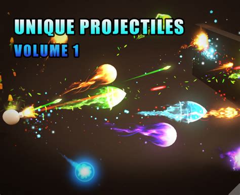 unique projectiles vol 1 unity flippednormals