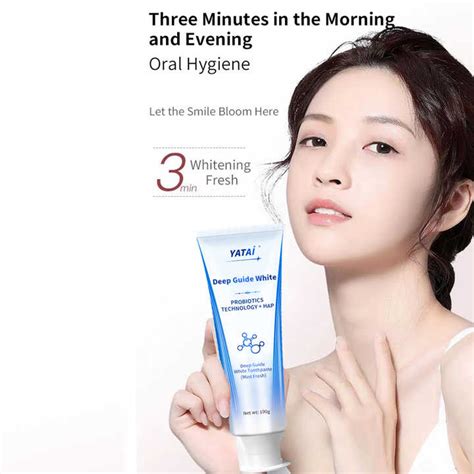 Nature Oral Care Teeth Paste Clean Dark Yellow Stains Remover Bad