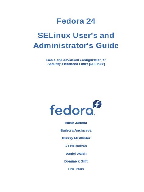 fedora 24 selinux users and administrators guide en us download free