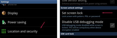 How To Set Android Lock Screen PIN Password Or Unlock Pattern Moyens I O
