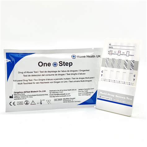 10 X Drug Testing Kit 5 In 1 Test Urine Panel One Step Home Health Uk