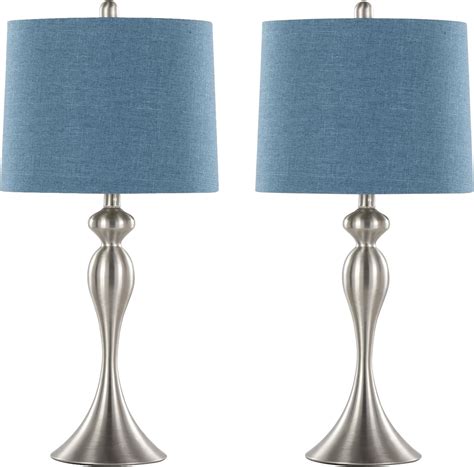 Ashland 27 Metal Table Lamps Set Of 2 Desk Lamp Bedside Lamps For