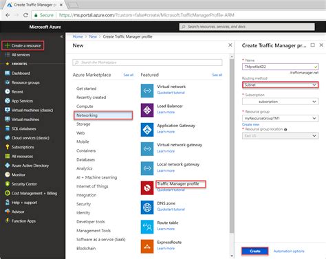 Configure Subnet Traffic Routing Azure Traffic Manager Microsoft Learn