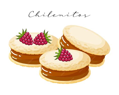 Galletas Chilenitos Con Caramelo Postre Cocina Latinoamericana