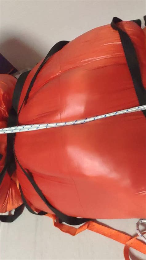 Mummified And Breath Control With Bag Over Head