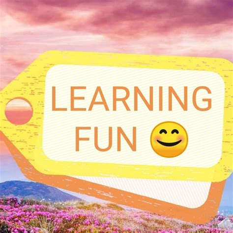 Learning Fun Youtube