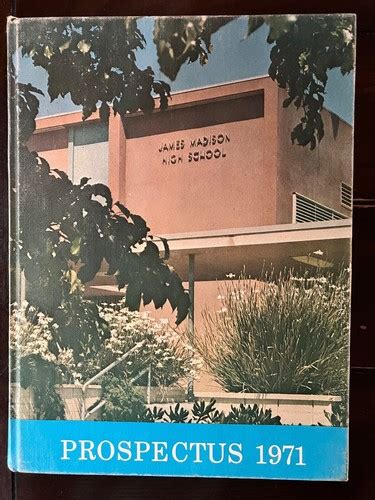 1971 James Madison High School Yearbook The Prospectus San Diego Ca
