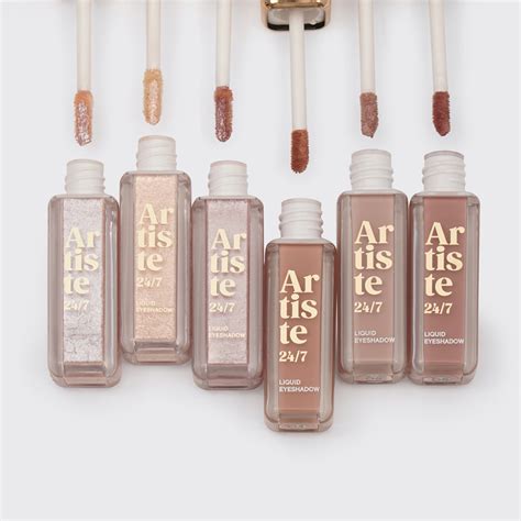 Тени для век `VIVIENNE SABO` ARTISTE 24/7 жидкие тон 01 Shimmering ...