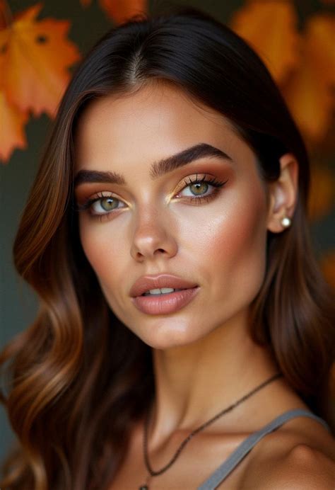 Brown Autumn Makeup Trends 2023