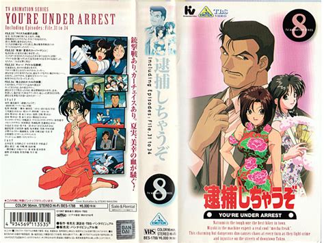 レンタル落ちVHS 逮捕しちゃうぞ 8 1997 声の出演 玉川紗己子 平松晶子 島田敏 政宗一成 小桜エツ子 松本梨香 た行 売買された