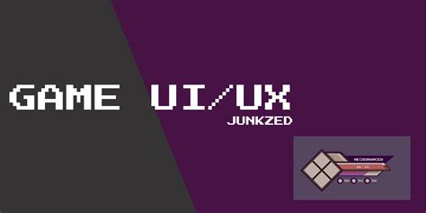 Game UI UX Junkzed Figma