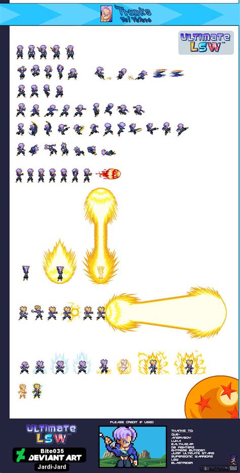 Trunks Ultimate Lsw Sheet By Jardi Jard On Deviantart