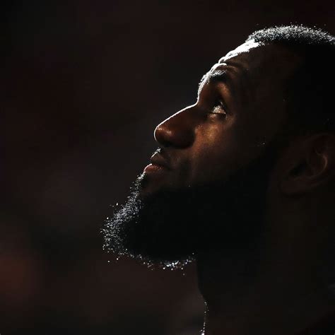 Lebron James High School Afro