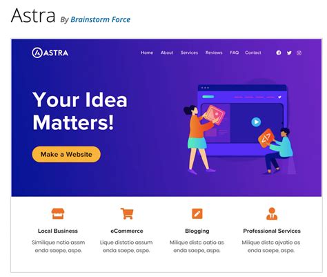 Astra Theme An Astra Ordinary Free Wordpress Theme 2024 Review
