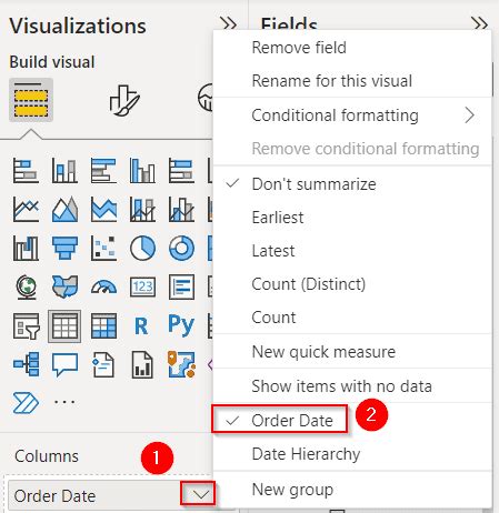 How To Remove Date Hierarchy In Power BI SharePoint Microsoft Power
