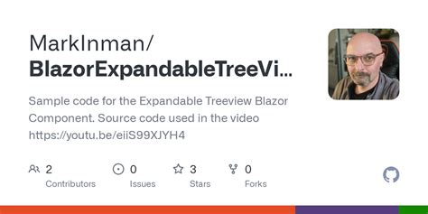 Github Markinmanblazorexpandabletreeview Sample Code For The