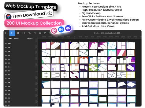 Website Ui Mockup Kit On Behance