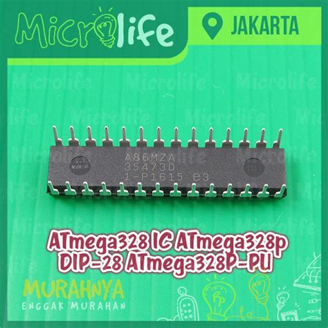 Jual Atmega328 Ic Atmega328p Dip 28 Atmega328p Pu Shopee Indonesia