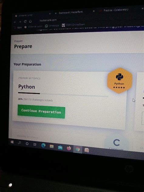Praful Mandge On Linkedin Hackerrank Pythonprogramminglanguage