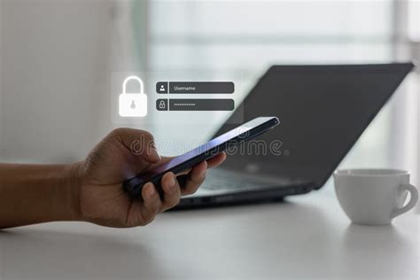 The Login Screen With Username And Password Is Shown Multi Factor Authentication User Cyber
