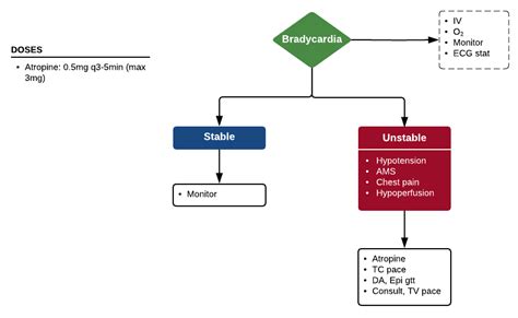Simplified Algorithm For Bradycardia With A Pulse Adapted Grepmed