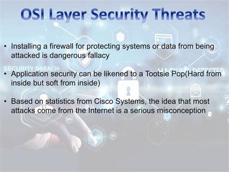 Security Threats At Osi Layers Pptx Computing Technology And Computing