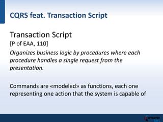 Idiomatic Domain Driven Design Implementing CQRS PDF Databases Computer Software And