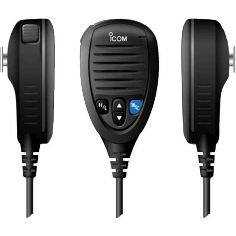 Icom Front Connector Speaker Microphone Hm205b Defender Marine