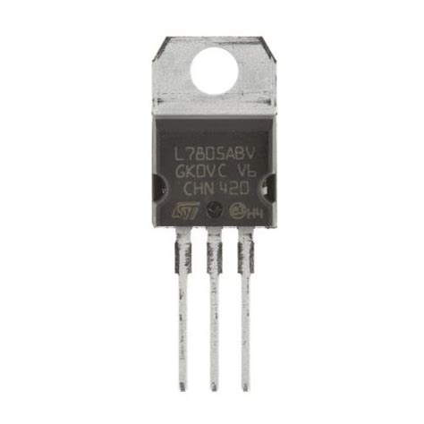 Stmicroelectronics L7805abv Linear Voltage Regulator Through Hole Price From Rs 36 Unit