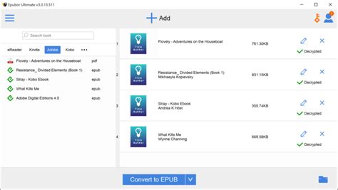 4 Simple Steps To Convert Adobe Digital Editions To DRM Free PDF Filelem
