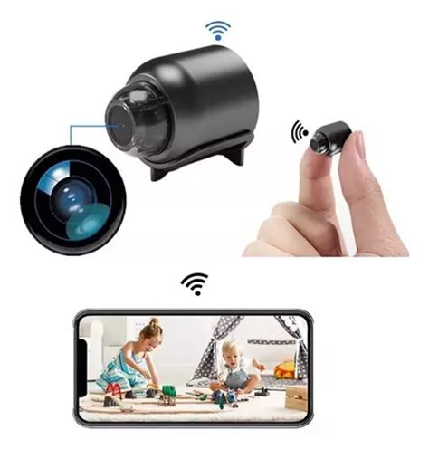 Mini Micro Câmera Wifi Espi Discreta Hd Viso Noturna C u Frete grátis