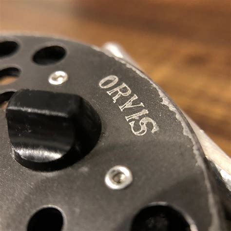 Orvis（オービス） Orvis Cfo Iii Screw Back Early Fly Reel With Suede Leather